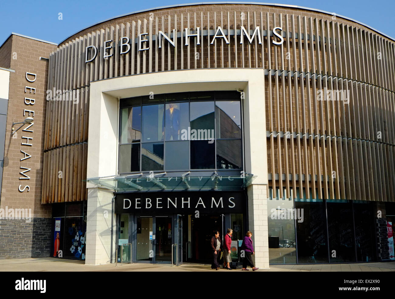Debenhams Departmental Store Wrexham North Wales UK United Kingdom ...