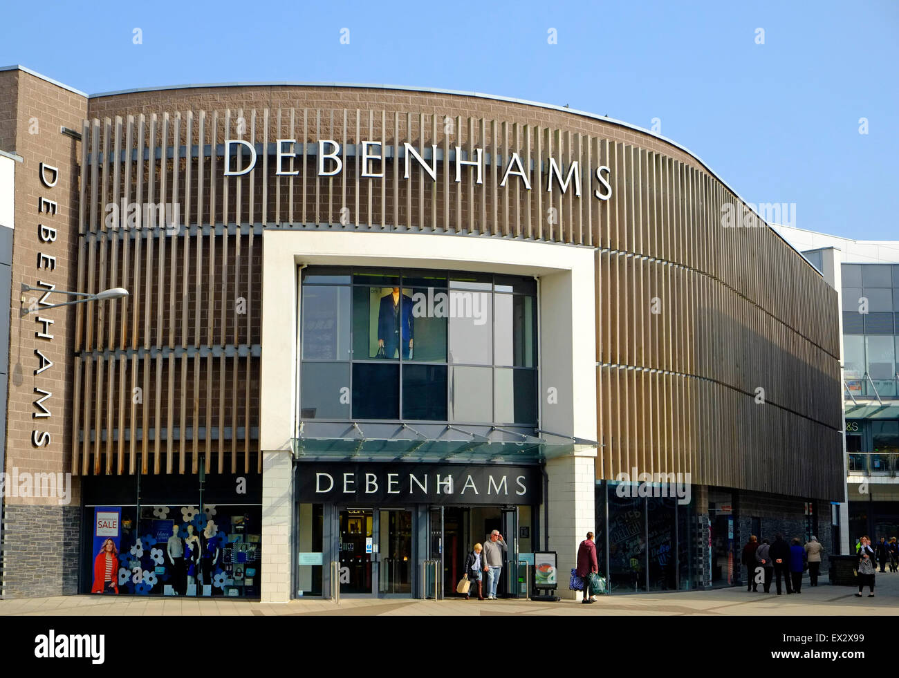 Debenhams Departmental Store Wrexham North Wales UK United Kingdom ...