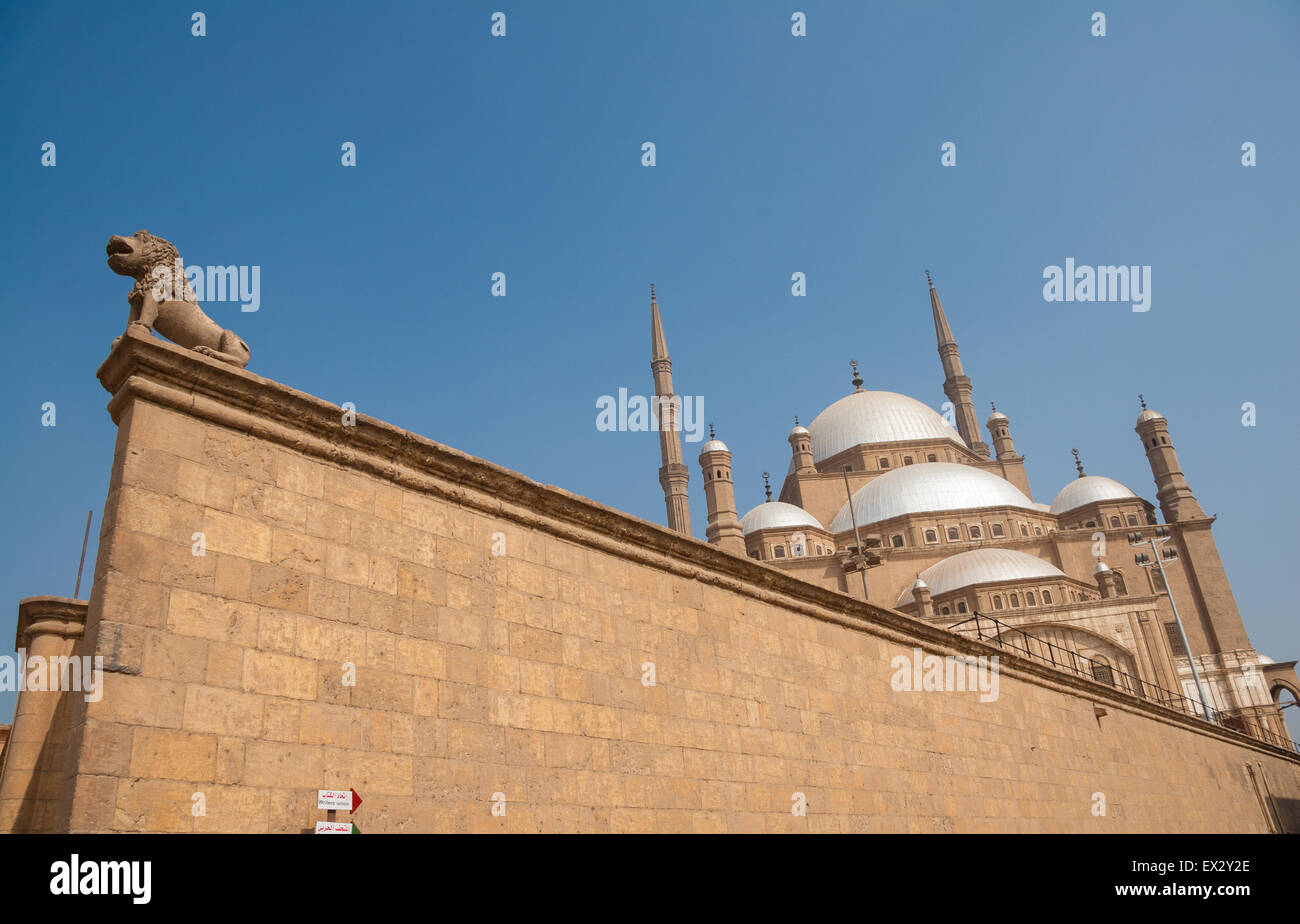 Mohammed Ali or Alabaster Mosque, Saladin Citadel, Cairo, Egypt ...