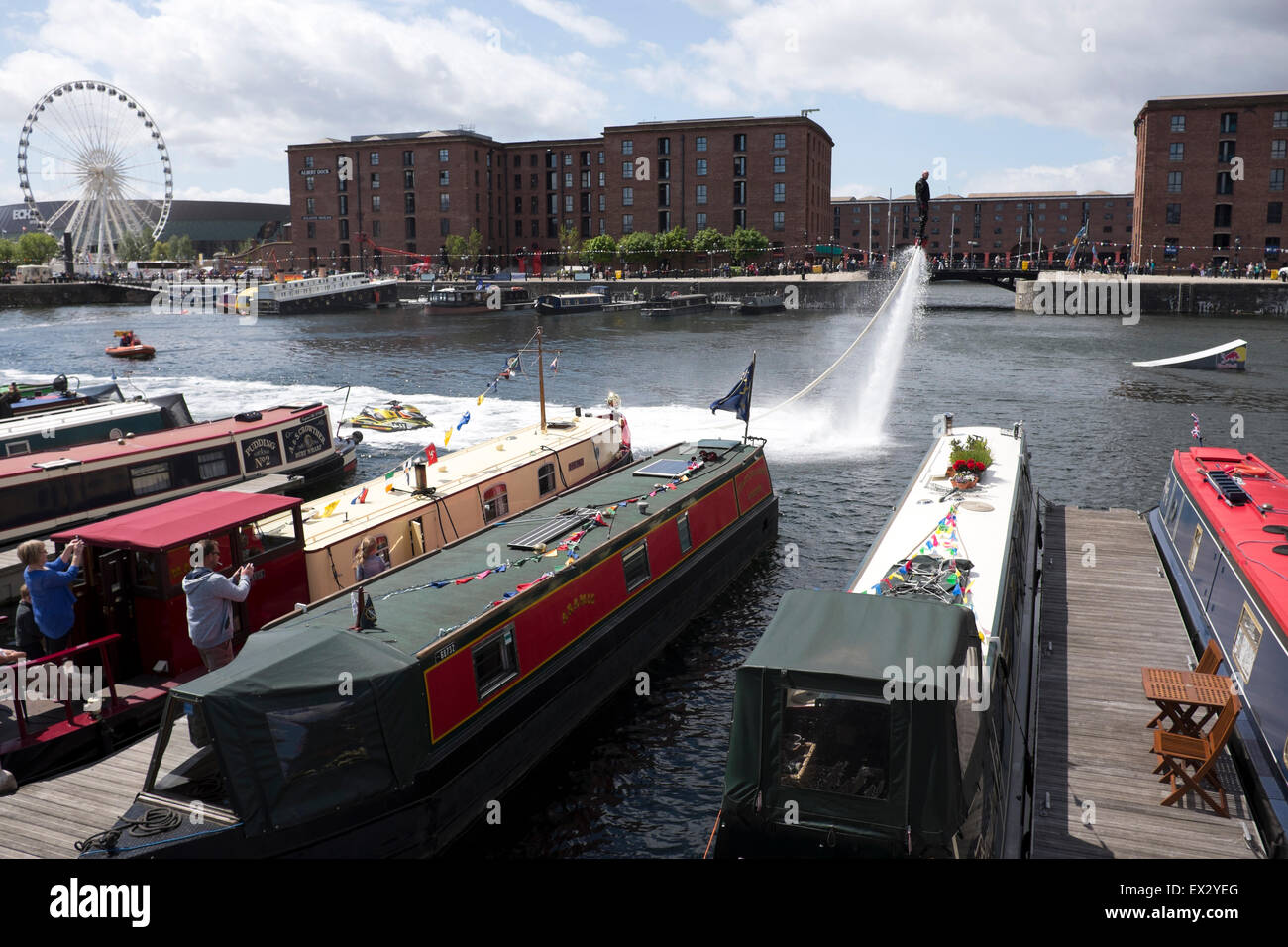 Flyboard Fly Board Hover Jet Jetski Water Man Fun Stock Photo - Alamy
