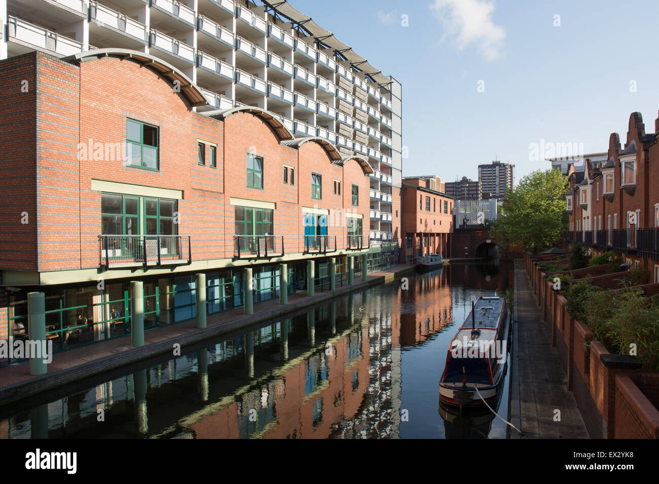 Birmingham Canal In Birmingham City Centre Stock Photo Alamy