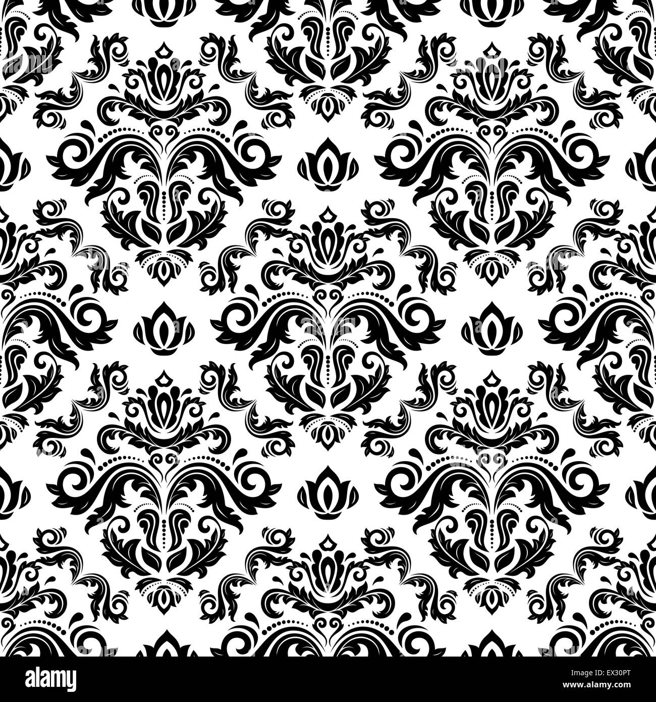 Seamless Orient Vector Background Stock Vector Image & Art - Alamy