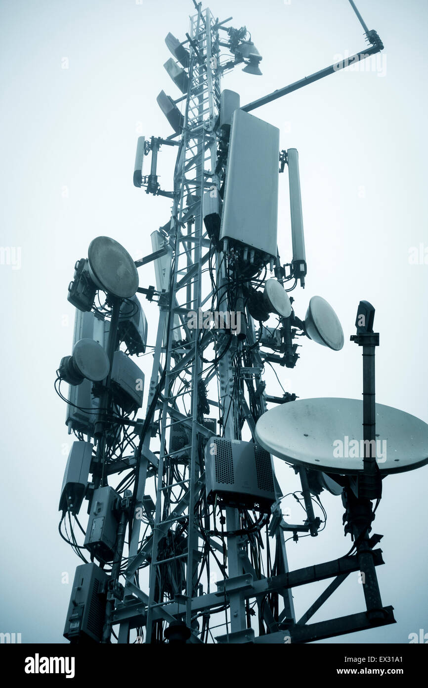 Reception antenna hi-res stock photography and images - Alamy