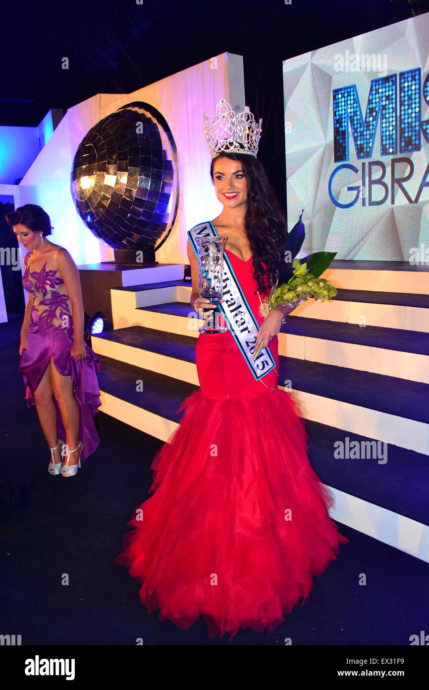 Gibraltar - 5th July 2015 - Gibraltarian Hannah Bado was crowned Miss ...