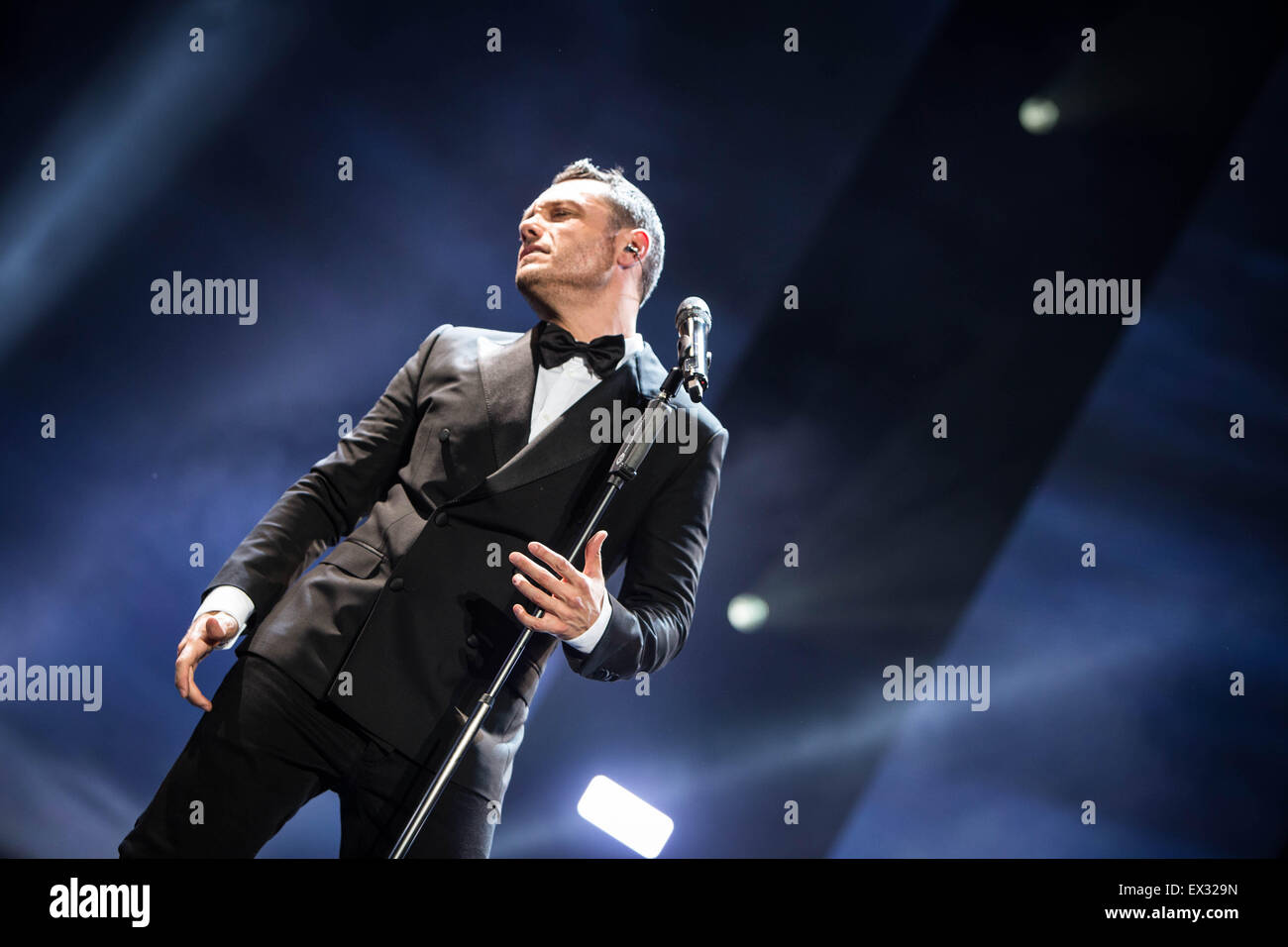 Milan, Italy. 05th July, 2015. The Italian pop singer and song-writer ...