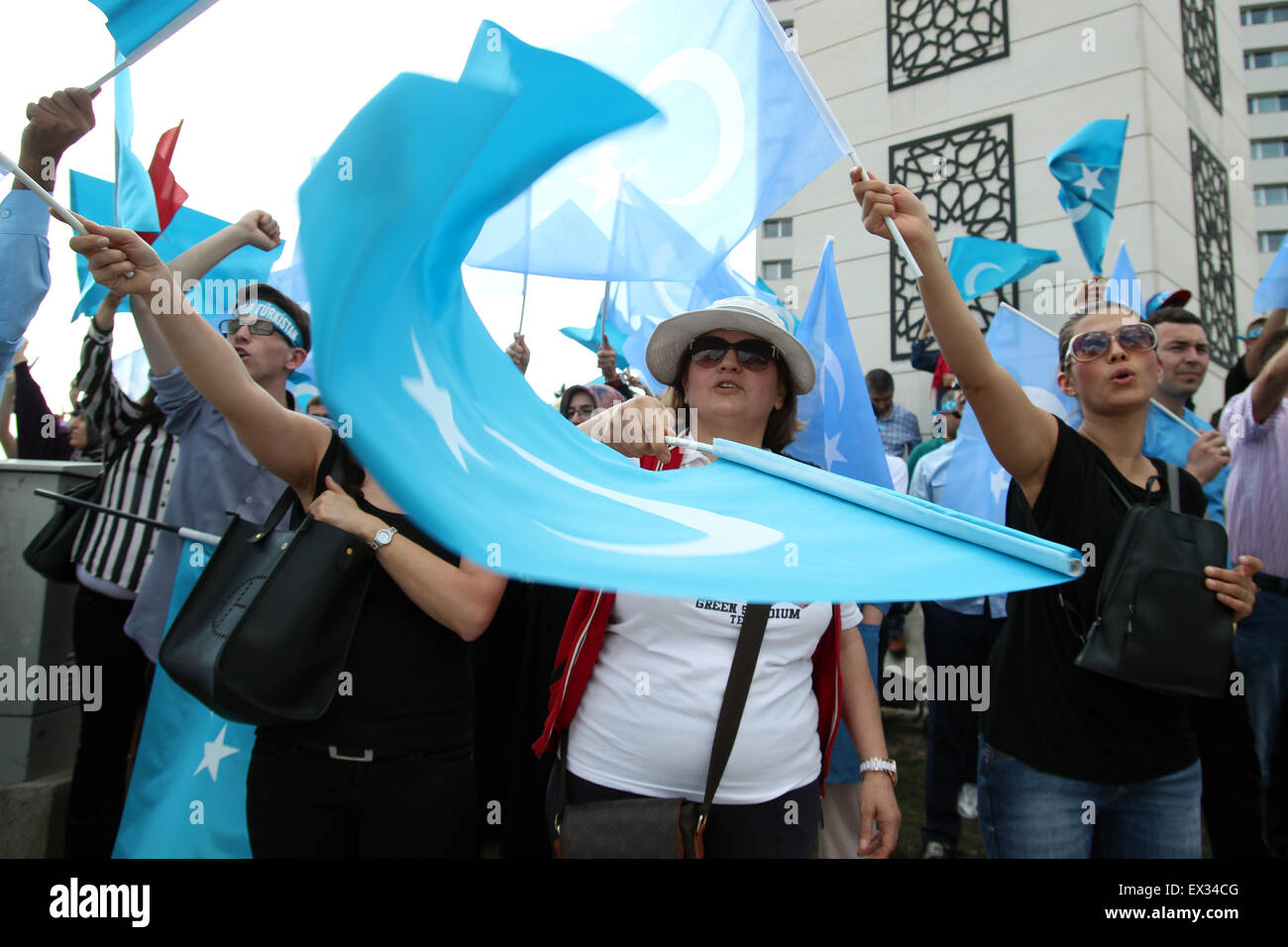 Ankara, Turkey. 5th July, 2015. July.05, 2015 -Turkish nationalists ...
