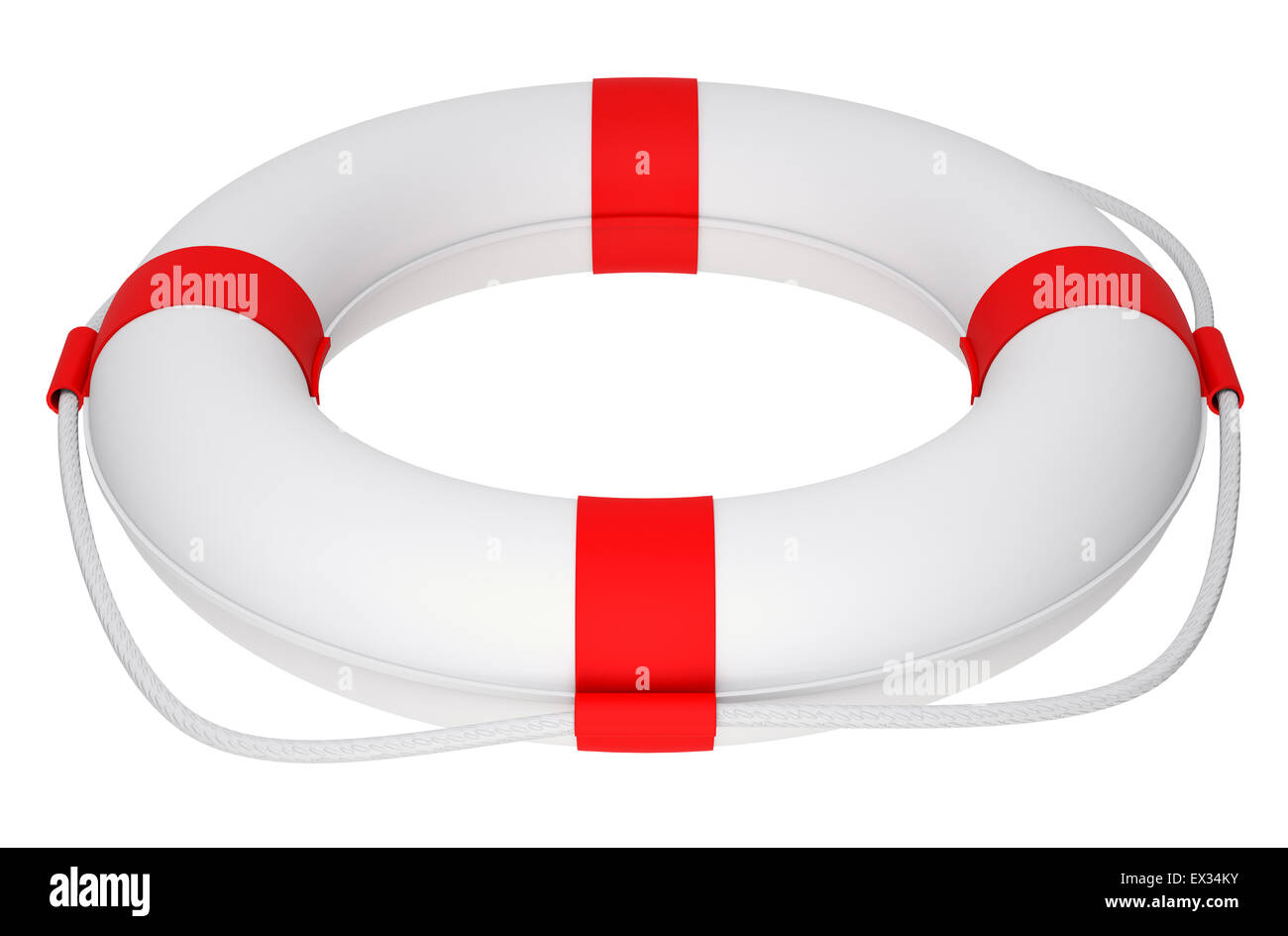White life saver Cut Out Stock Images & Pictures - Alamy