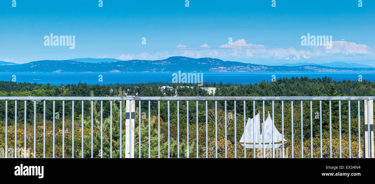 Washington State From Victoria Stock Photo - Alamy