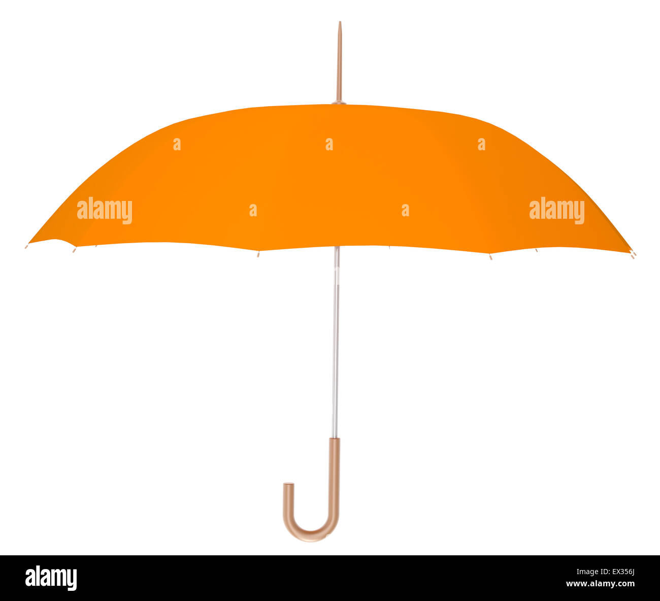Open orange umbrella isolated hi-res stock photography and images - Alamy