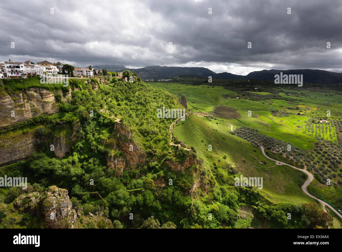Malaga spain city spring hi-res stock photography and images - Alamy