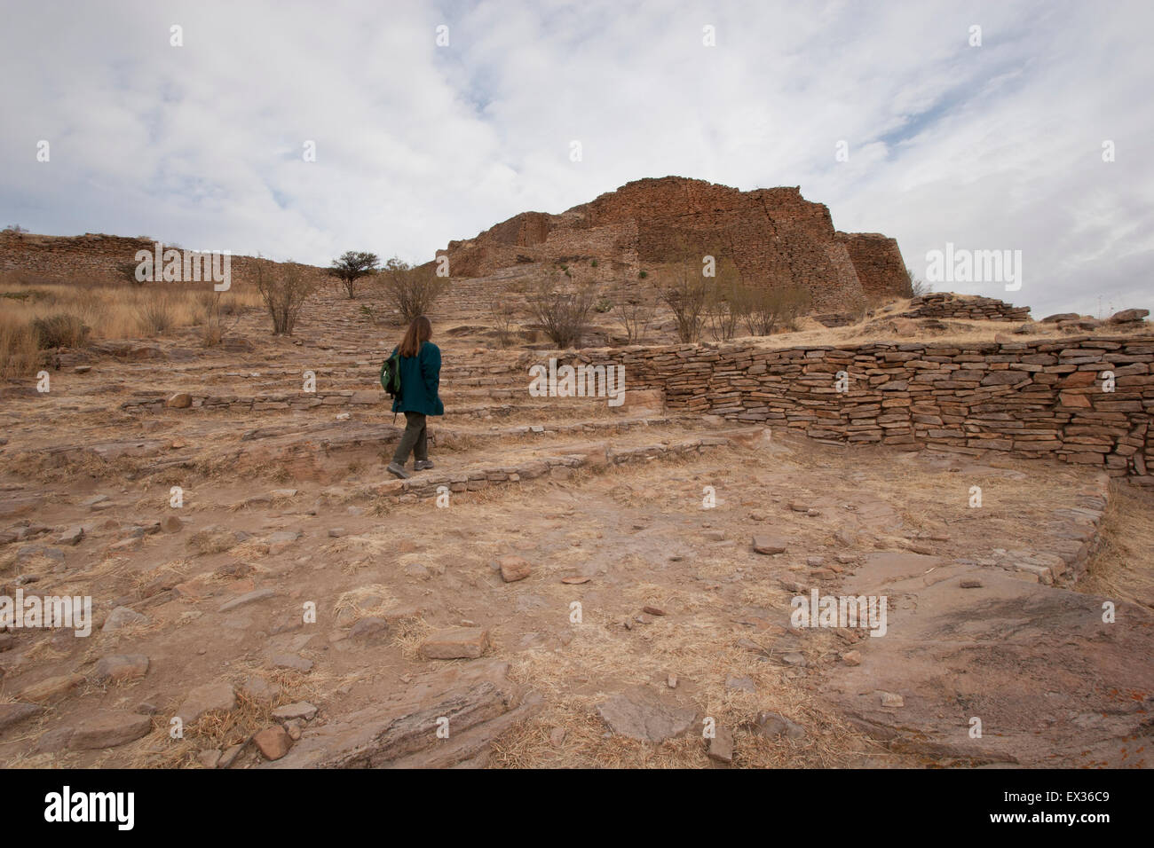 The ruins of La Quemada (also known as Chicomostoc) were thought to be ...