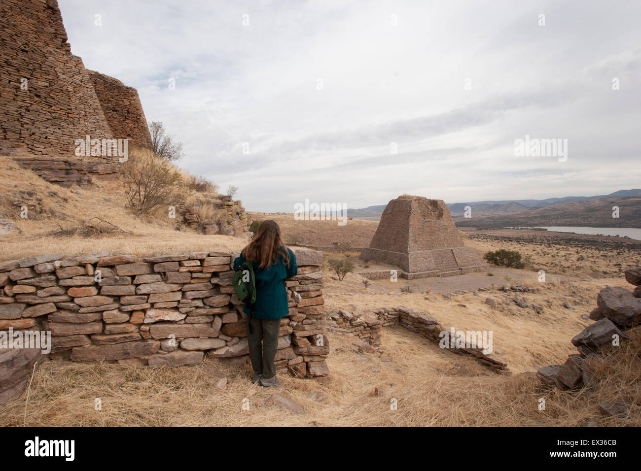The ruins of La Quemada (also known as Chicomostoc) were thought to be ...