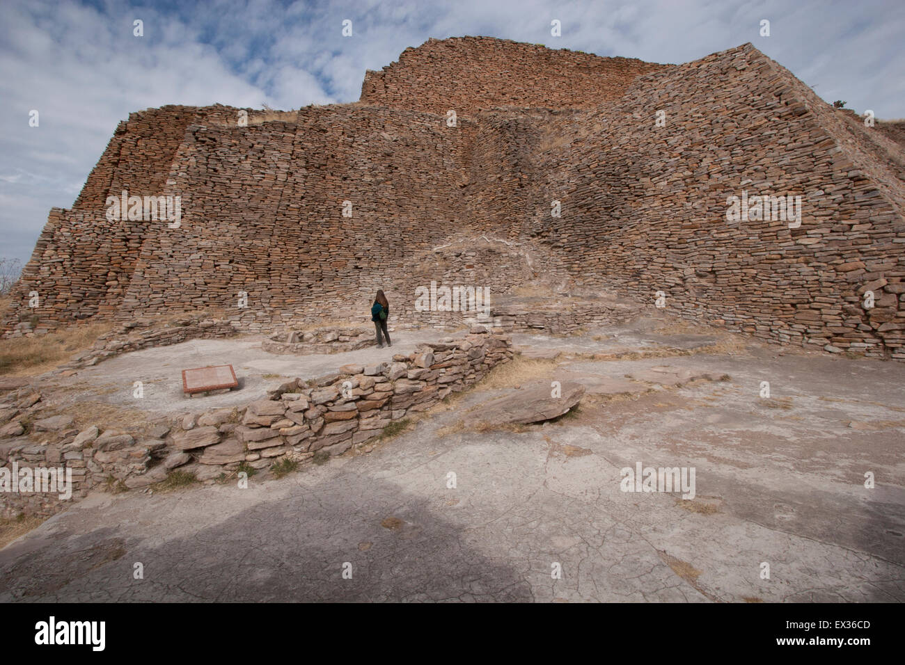 The ruins of La Quemada (also known as Chicomostoc) were thought to be ...