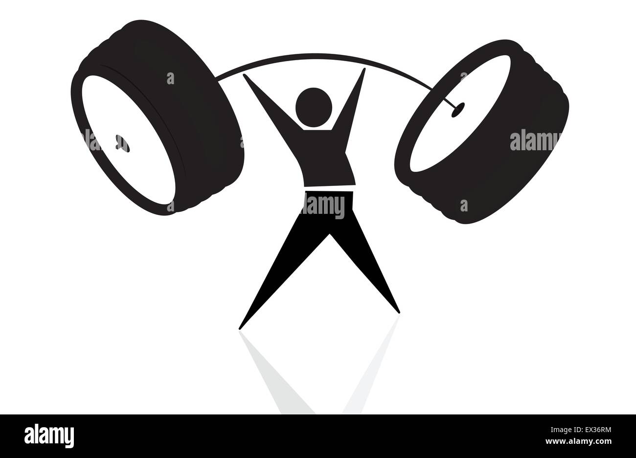Lifter symbol hi-res stock photography and images - Alamy