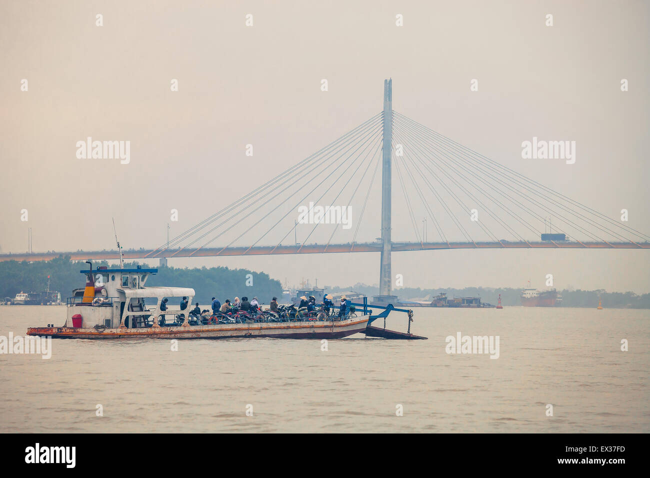 Asian port at Halong Bay Stock Photo - Alamy