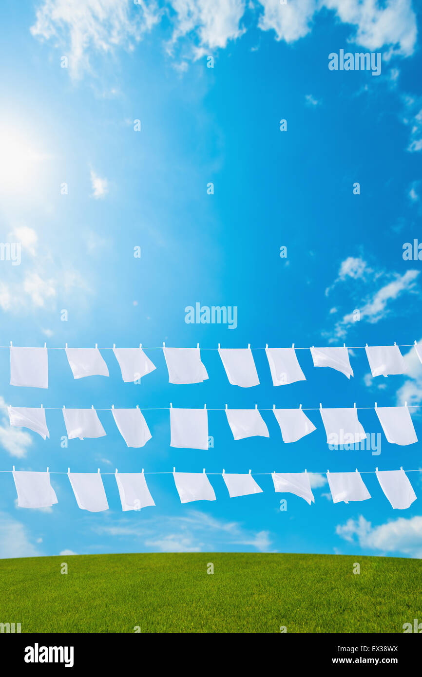 Washing lines hi-res stock photography and images - Alamy