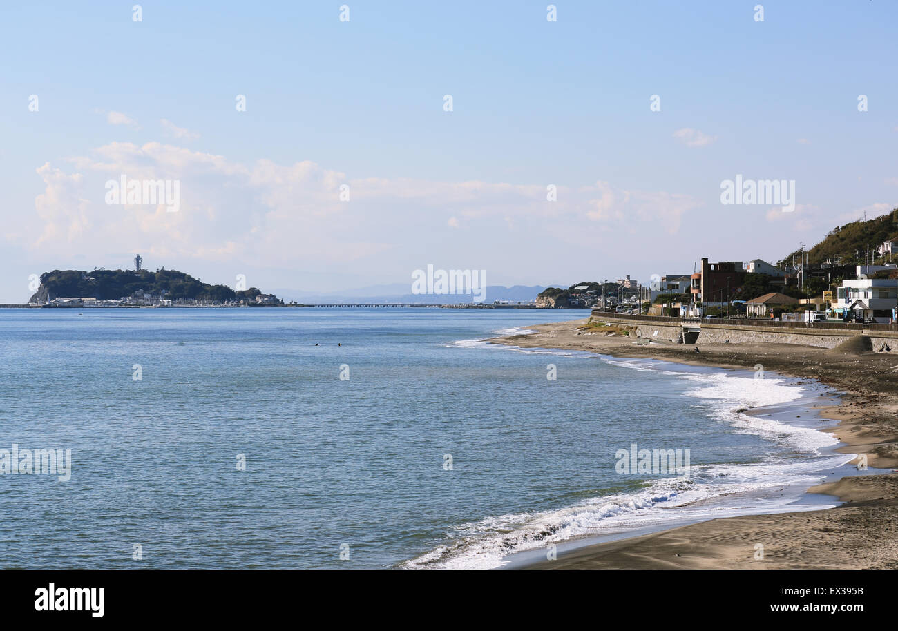 Enoshima beach hi-res stock photography and images - Alamy
