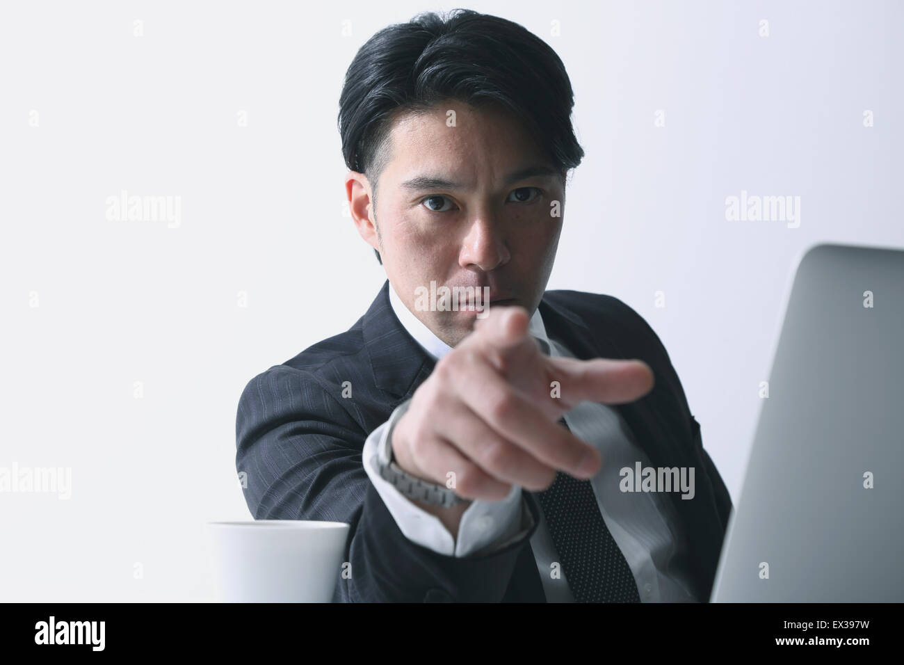Angry japanese businessman hi-res stock photography and images - Alamy