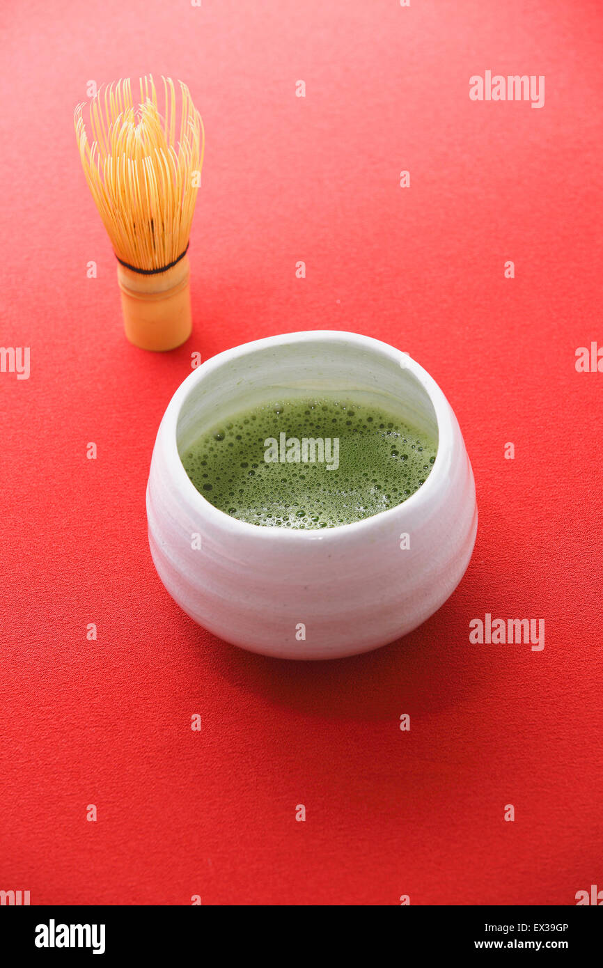 Maccha green tea Stock Photo - Alamy