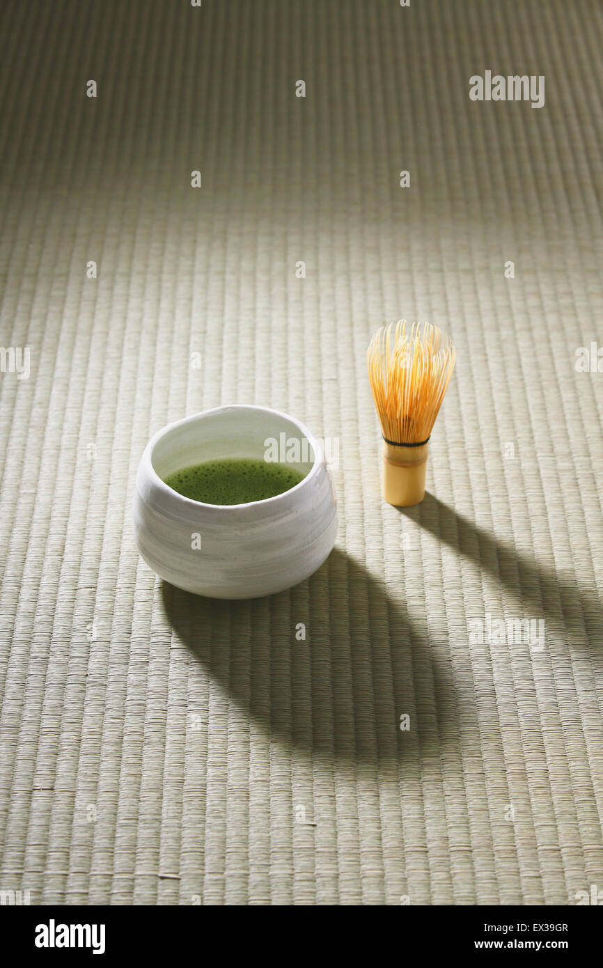 Maccha green tea Stock Photo - Alamy