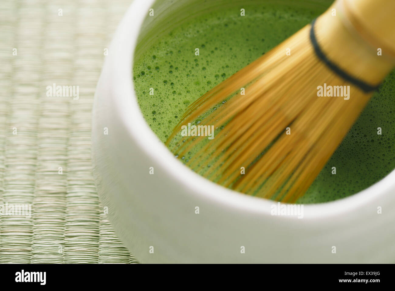 Maccha green tea Stock Photo - Alamy