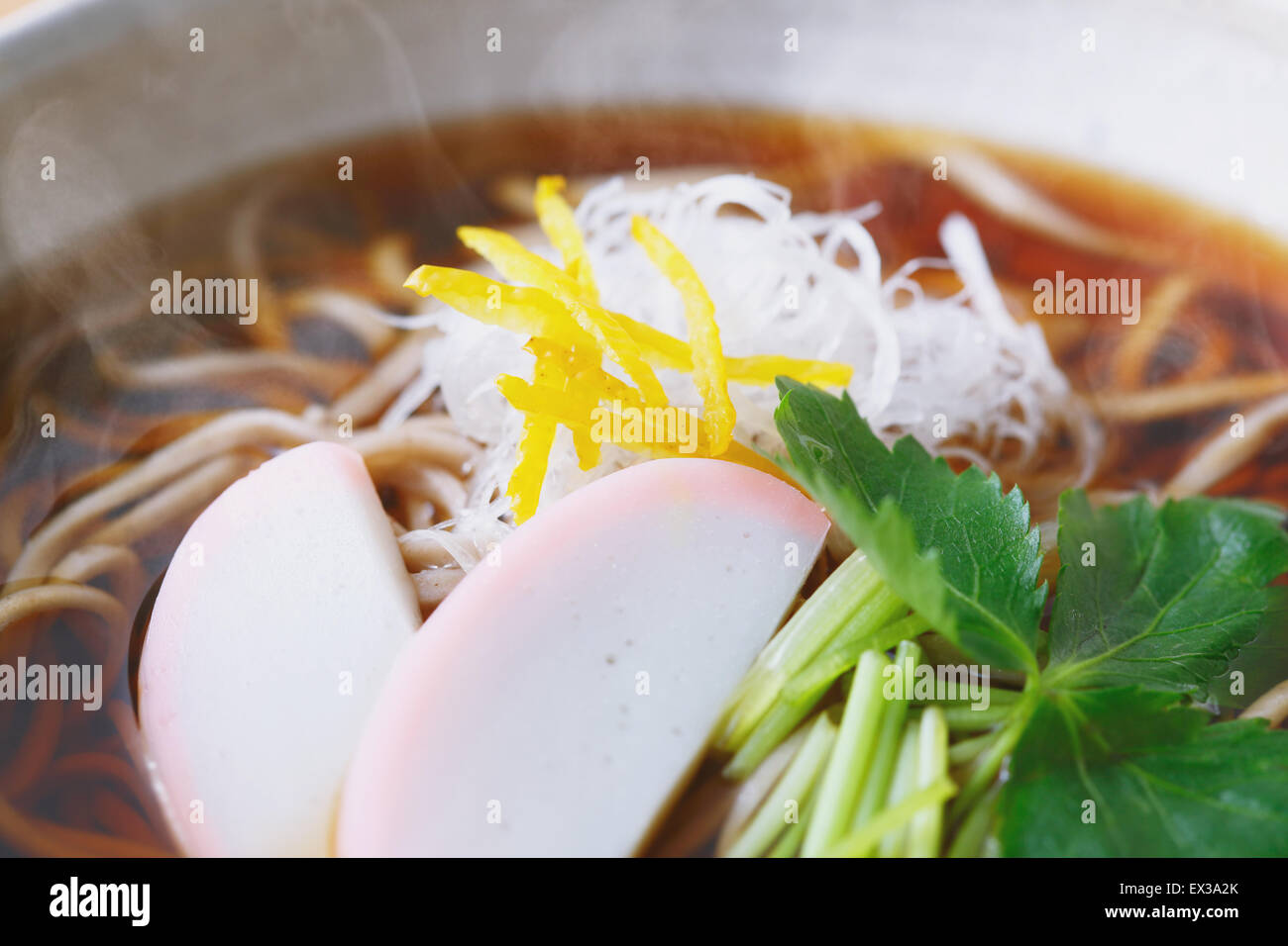 Hot Soba Noodles Hi Res Stock Photography And Images Alamy