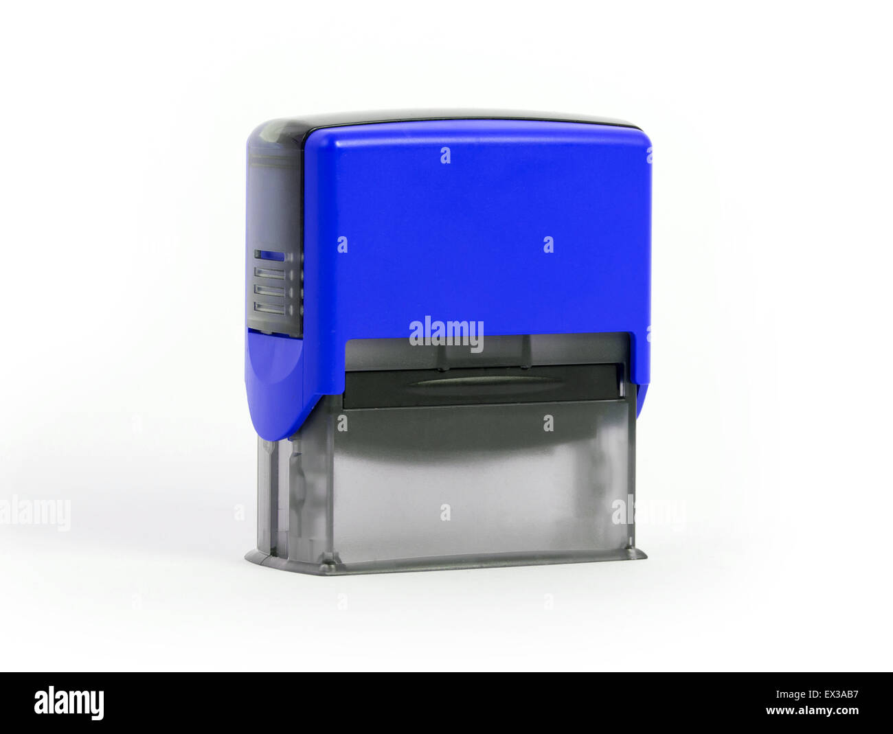 Plastic stamp isolated on a white background Stock Photo - Alamy