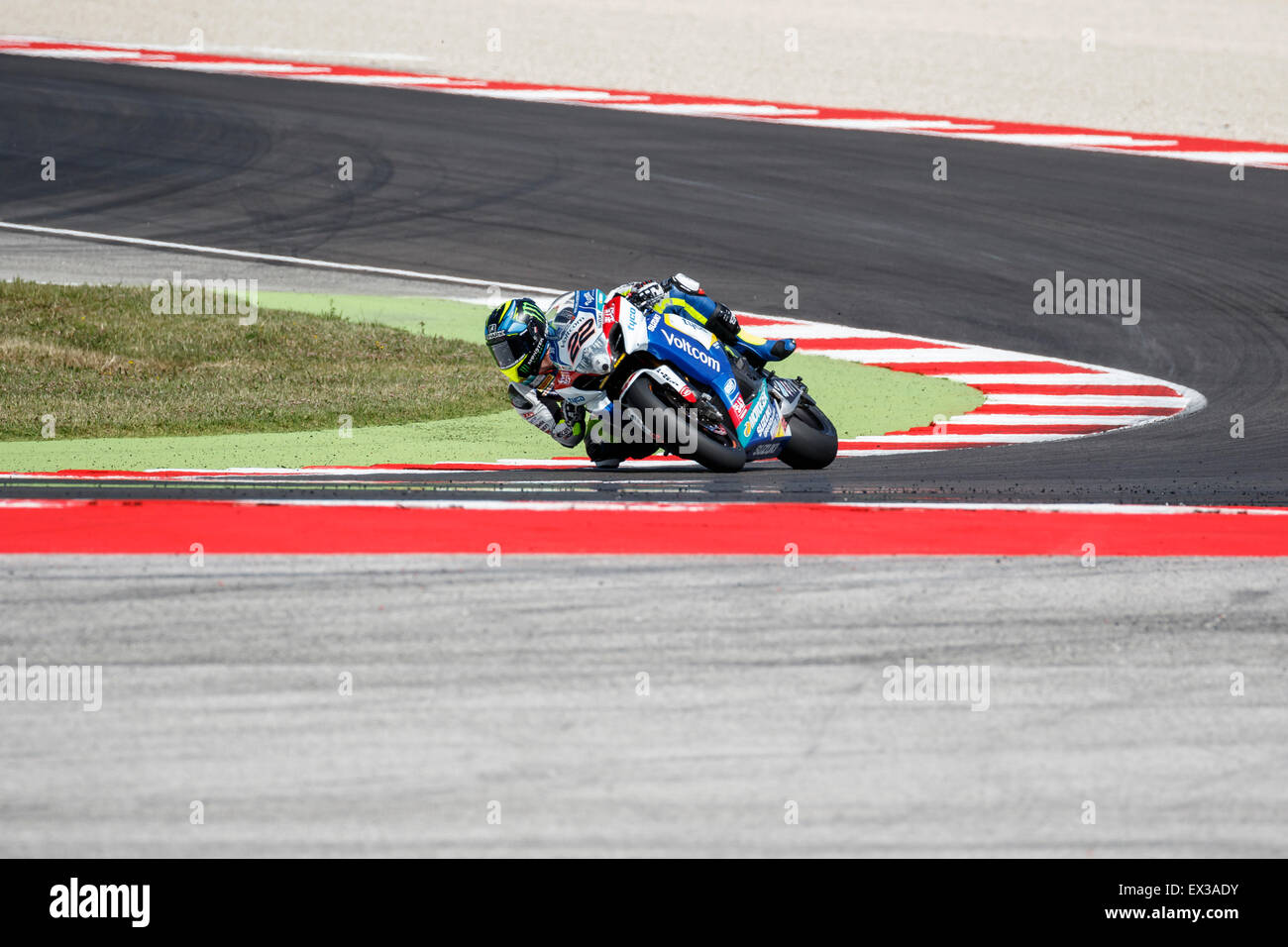 Misano Adriatico, Italy - June 21, 2015: Suzuki GSX-R1000 of VOLTCOM ...