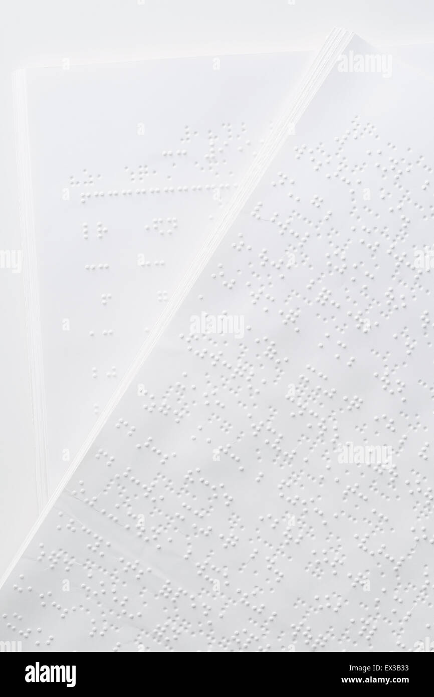 Braille character hi-res stock photography and images - Alamy