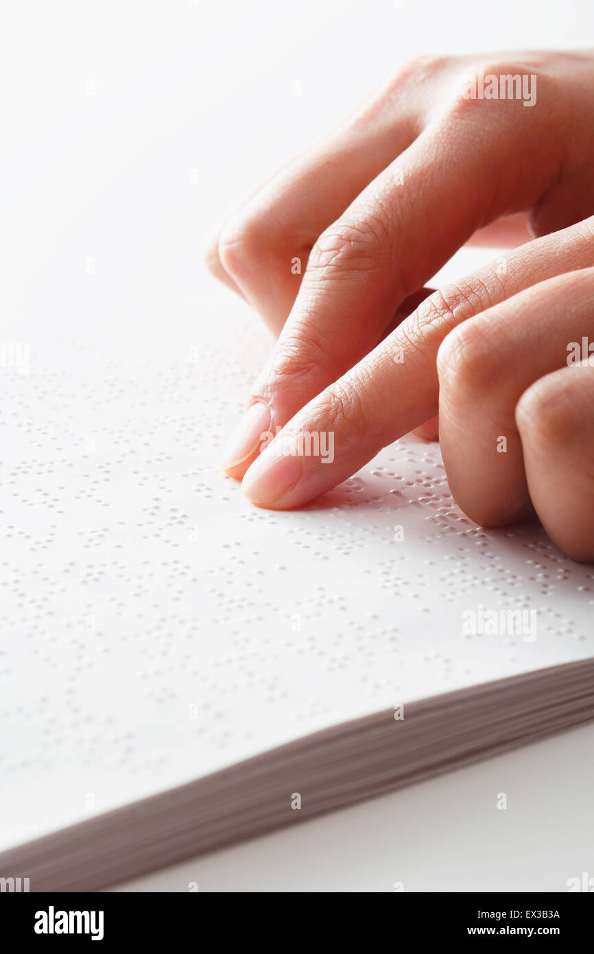 Finger braille hi-res stock photography and images - Alamy