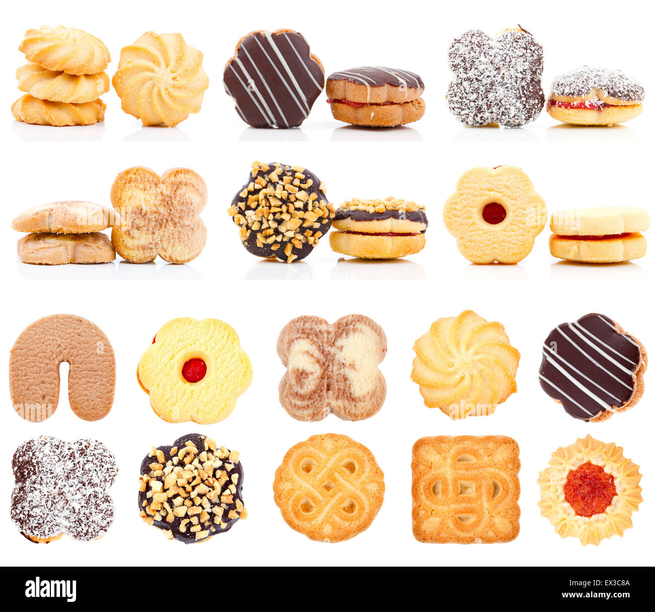 Biscuit collection hi-res stock photography and images - Alamy