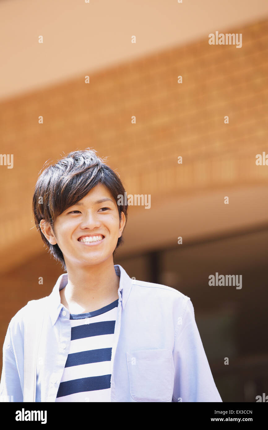 University student portrait smile hi-res stock photography and images ...