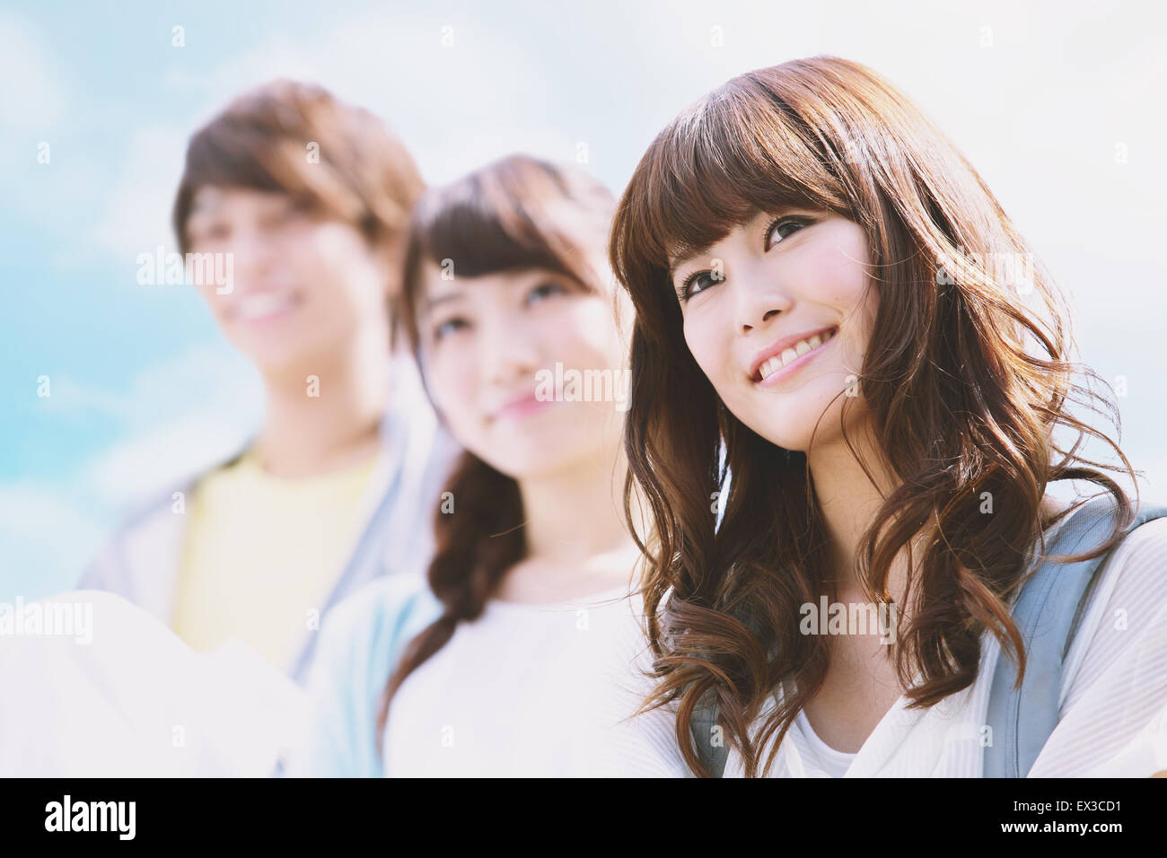 University student in the campus park Stock Photo - Alamy