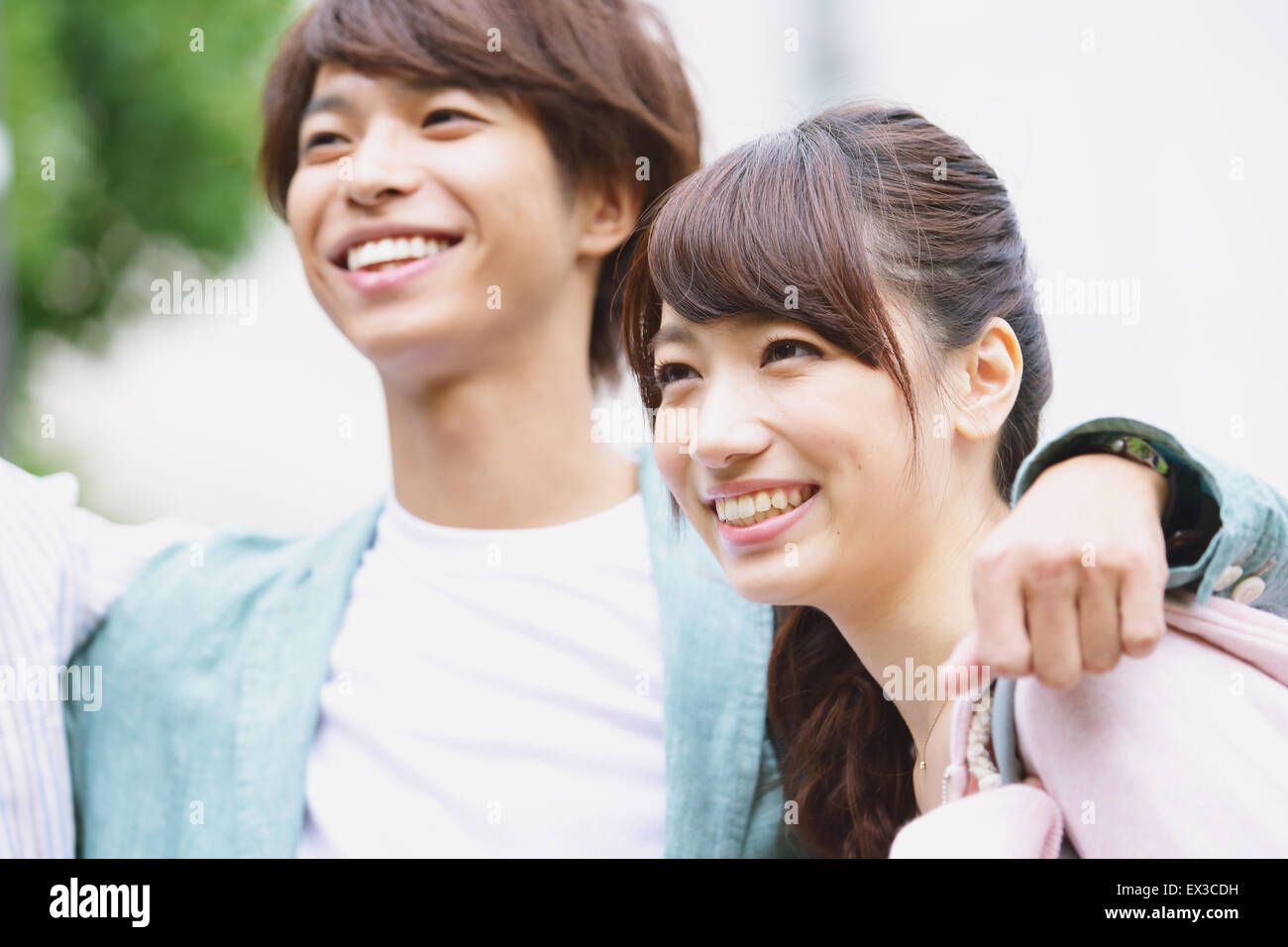 University student in the campus park Stock Photo - Alamy