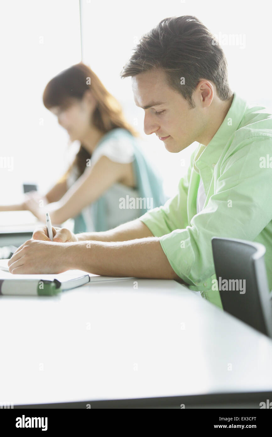 University students in the classroom Stock Photo - Alamy