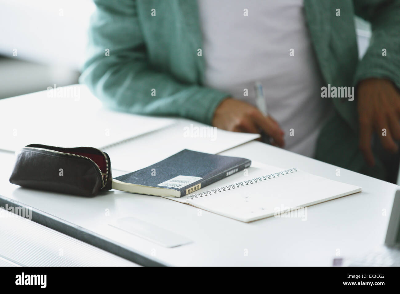 University students in the classroom Stock Photo - Alamy