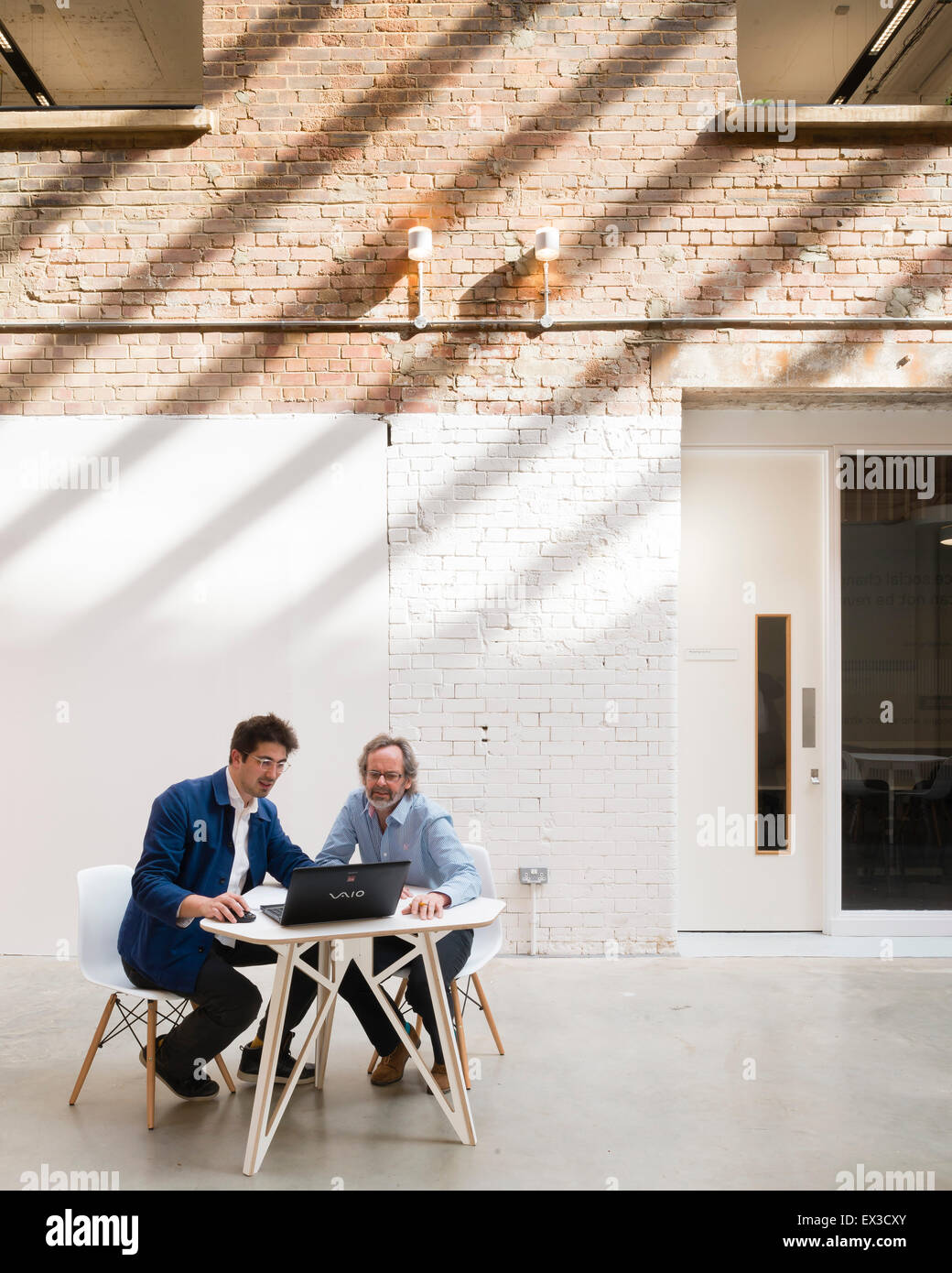 General Interior View, main lobby and atrium. The Foundry, Social ...