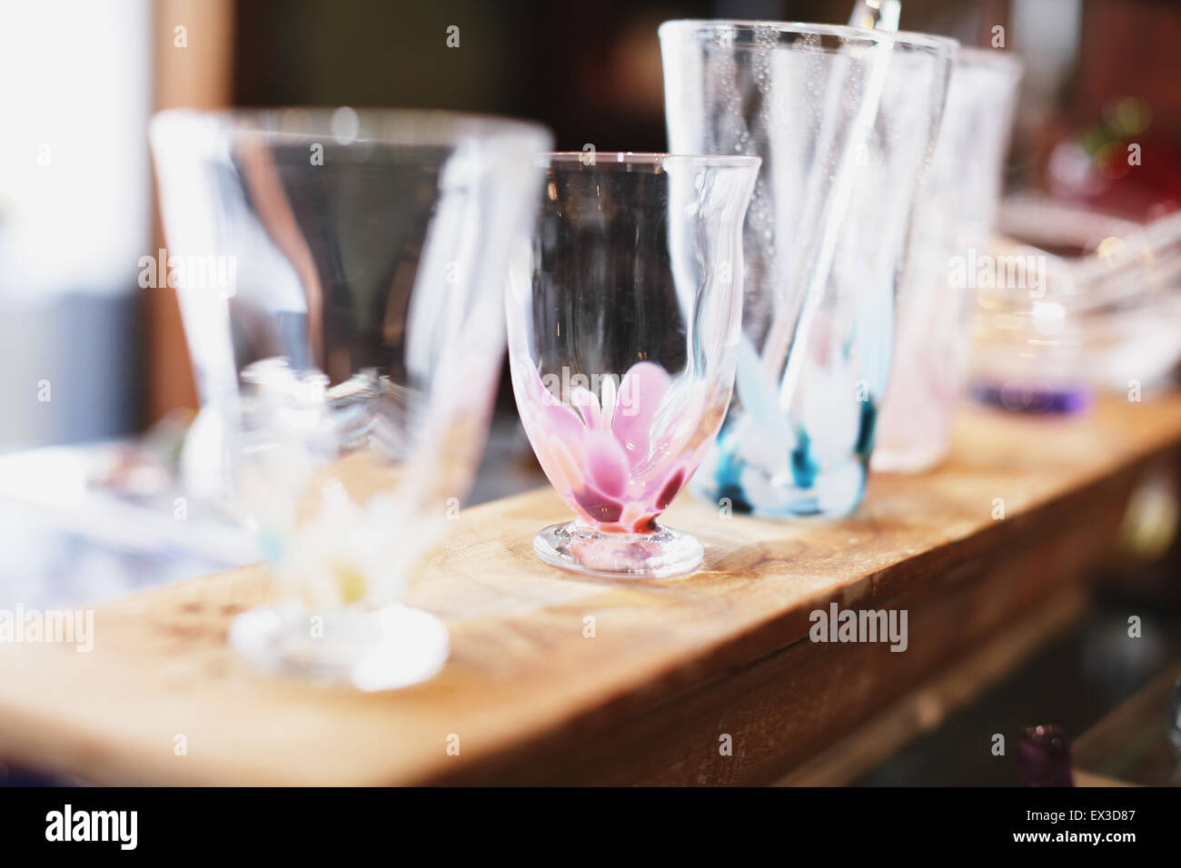 Glass crafting workshop in Kawagoe, Japan Stock Photo - Alamy