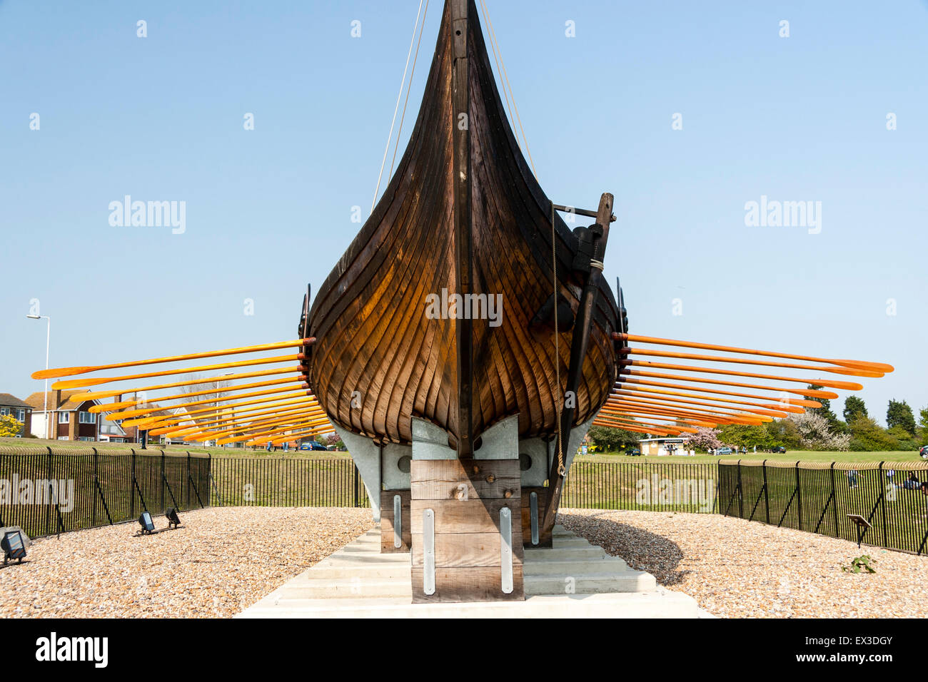 Viking ship hugin boat hi-res stock photography and images - Alamy