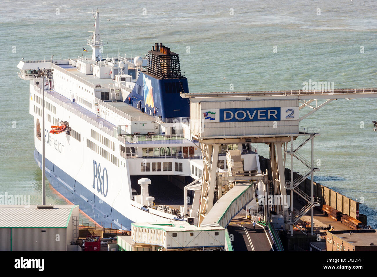 Car ferry loading dover hi-res stock photography and images - Alamy