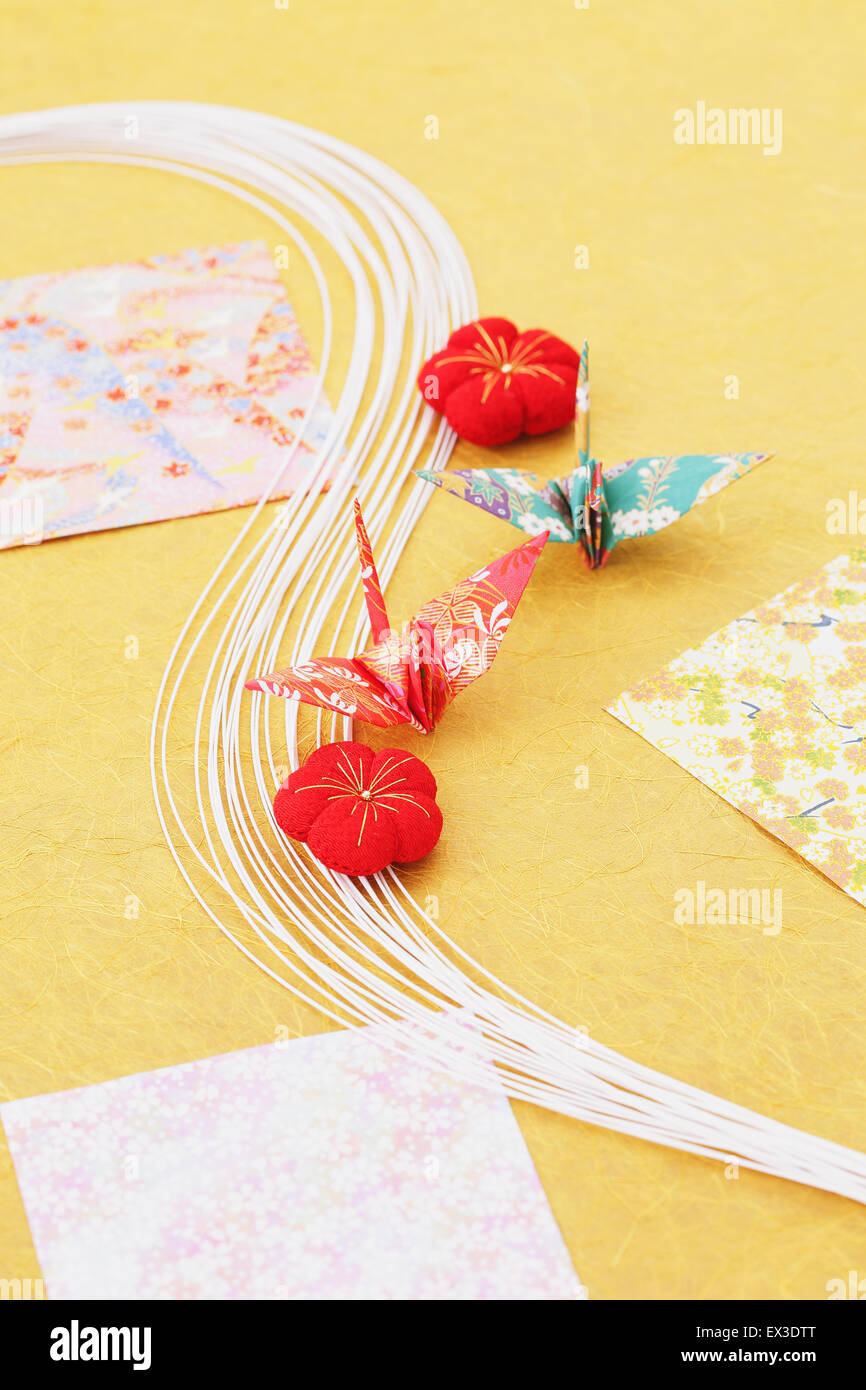 Japanese paper and accessories Stock Photo - Alamy