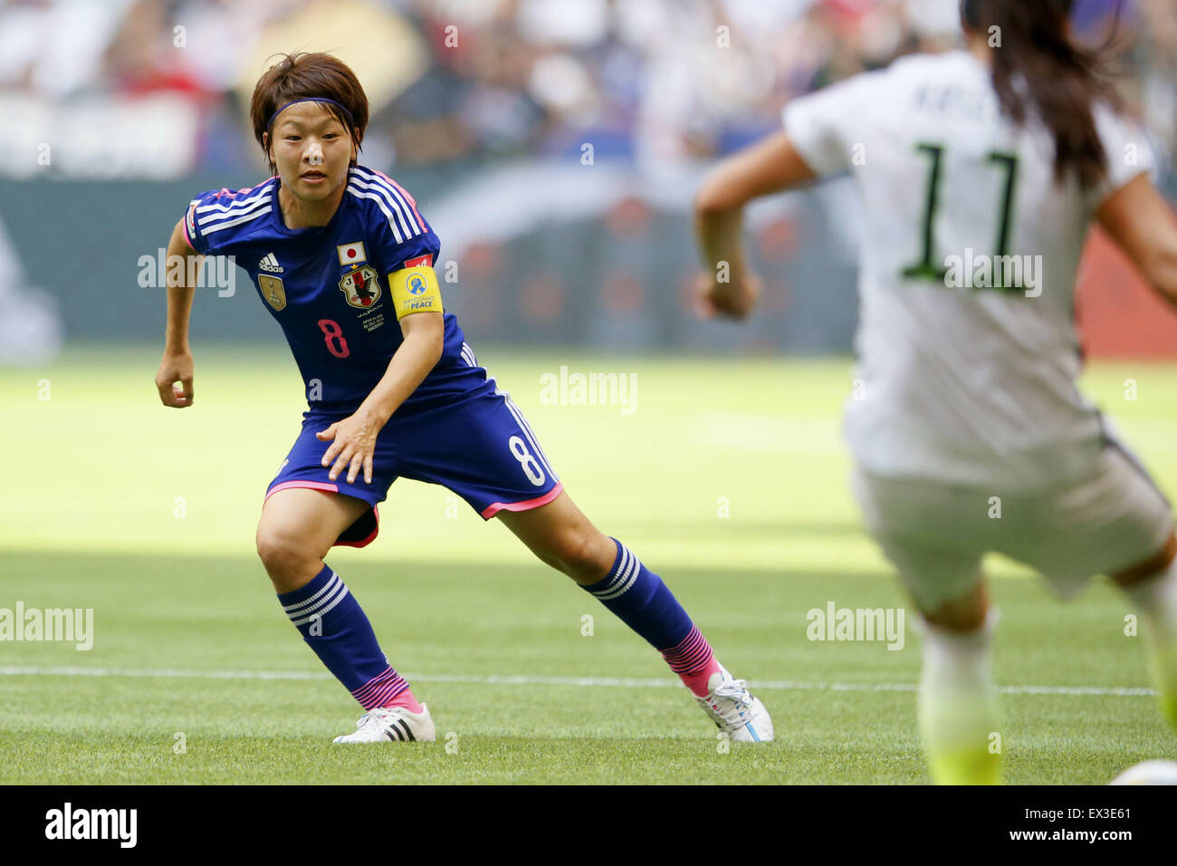 Vancouver, Canada. 5th July, 2015. Aya Miyama (JPN) Football/Soccer ...