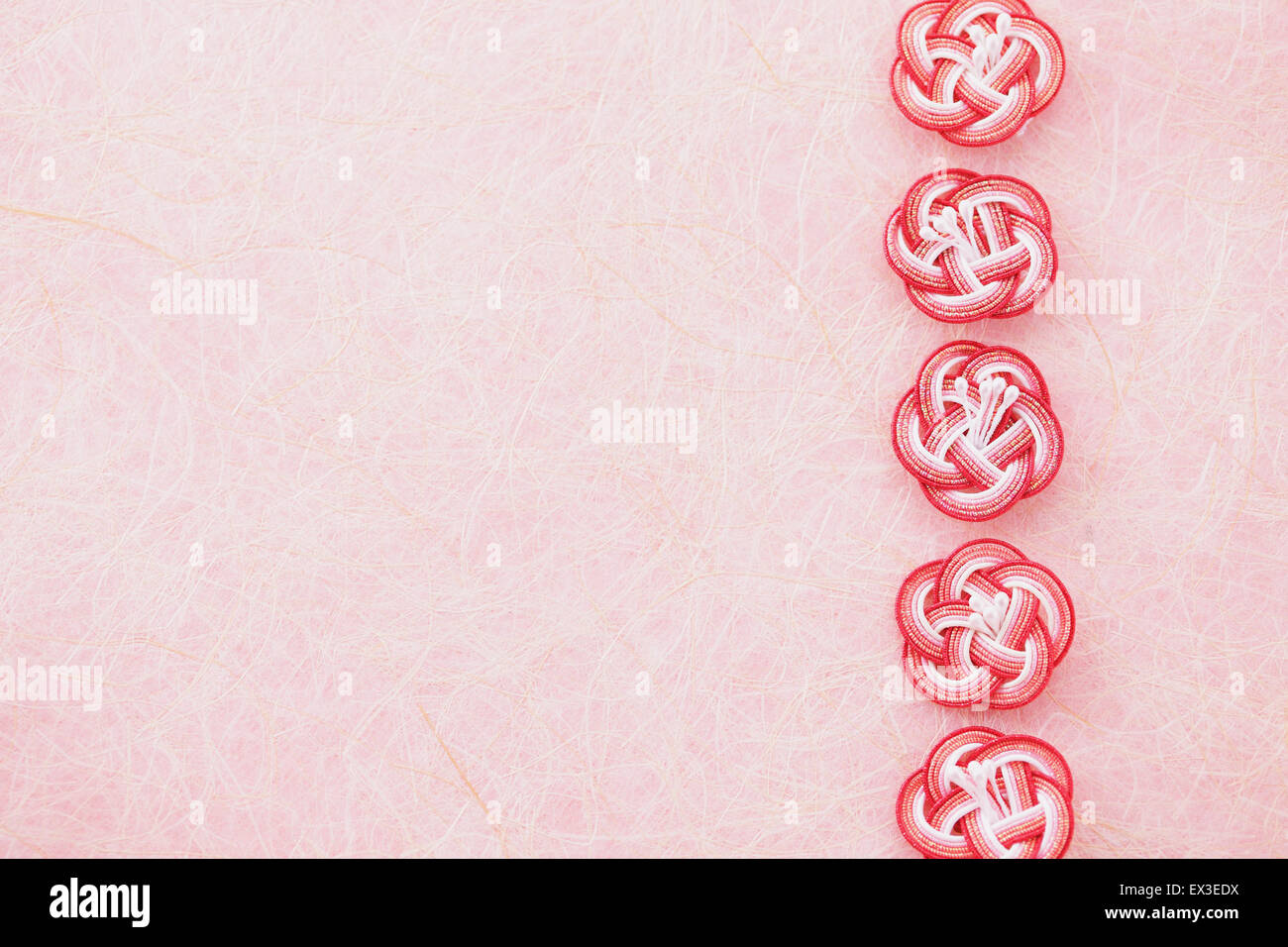 Emblems and Japanese paper Stock Photo - Alamy