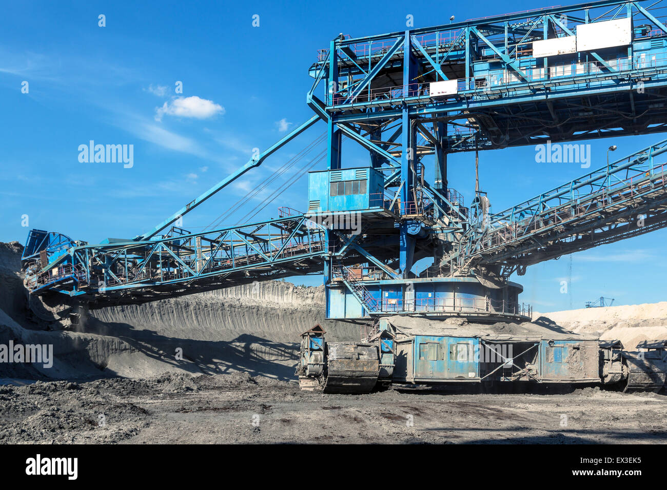 Mining machinery in the mine Stock Photo - Alamy