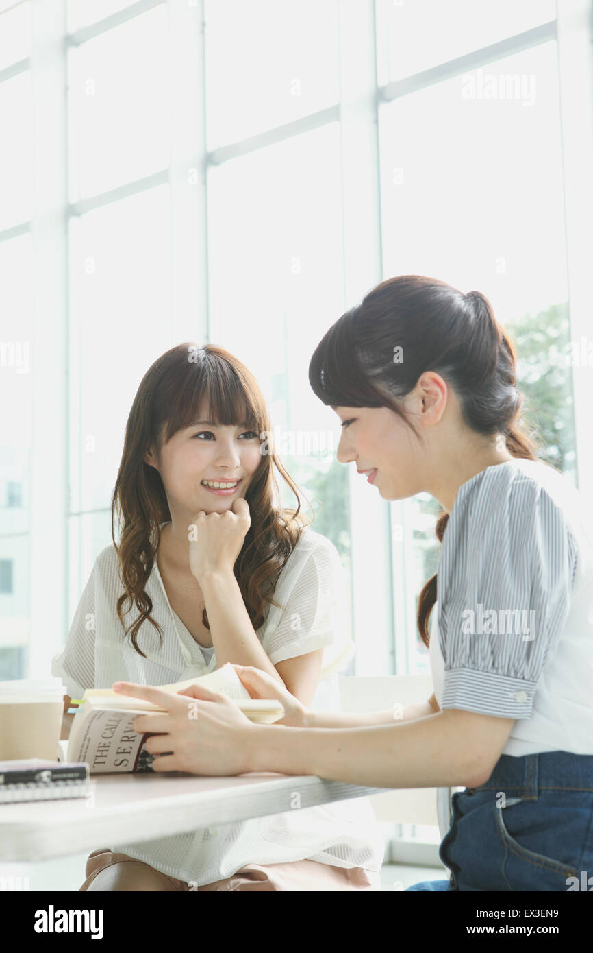 University student in the school cafe Stock Photo - Alamy