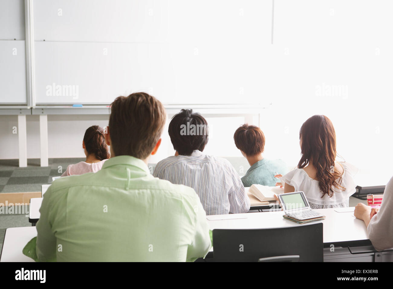 University students in the classroom Stock Photo - Alamy