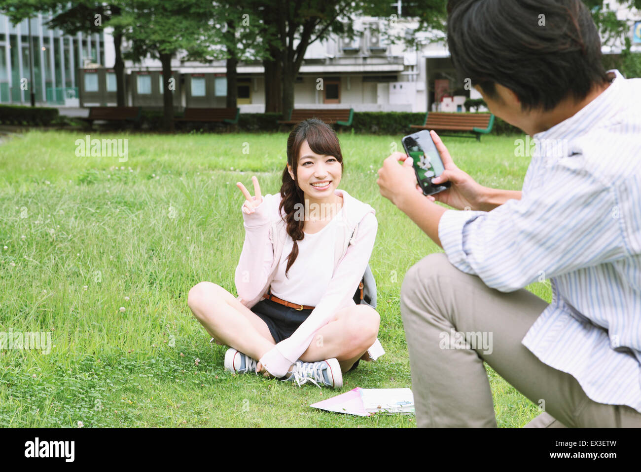 Students legs hi-res stock photography and images - Alamy