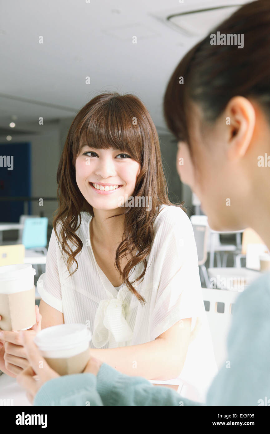 University student in the school cafe Stock Photo - Alamy