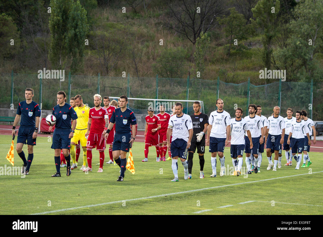 San marino football team hi-res stock photography and images - Alamy