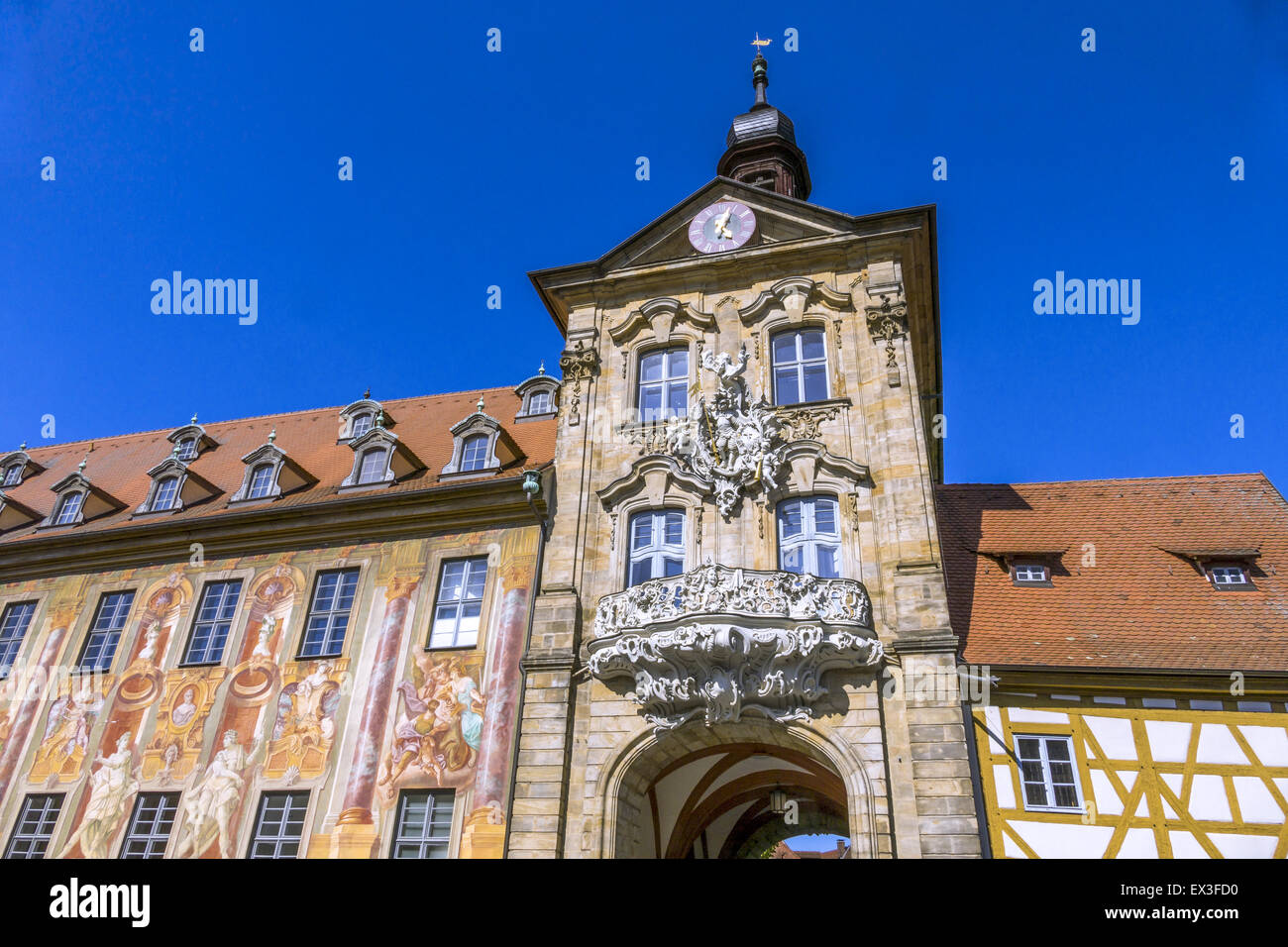 Altes Rathaus (city hall), Bamberg, UNESCO World Heritage site, Bavaria ...